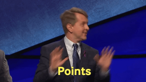 The Greatest Of All Time GIF by Jeopardy! - Find & Share on GIPHY