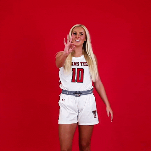 Bryn Gerlich GIF by Texas Tech Women's Basketball - Find & Share on GIPHY