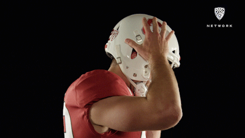 Football Helmet GIF by Pac12Network - Find & Share on GIPHY