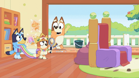 Queens GIF by Bluey - Find & Share on GIPHY