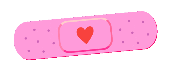 Blood Bandaid Sticker by Khoon for iOS & Android | GIPHY