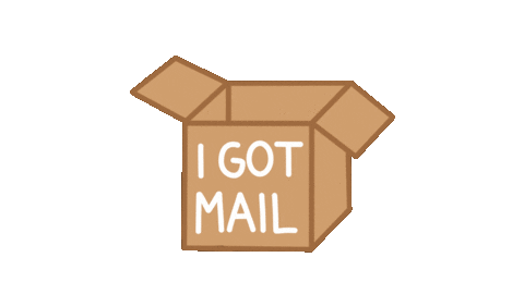 Box Mail Sticker by zoopeez for iOS & Android | GIPHY