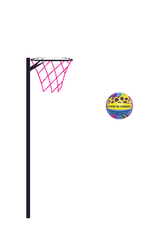 Goal Shooting Sticker by NETFIT Netball for iOS & Android | GIPHY