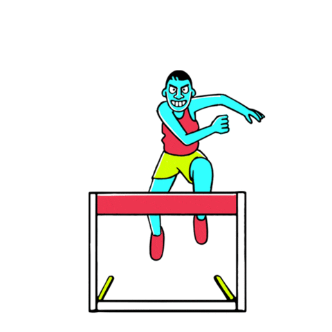 Track And Field Running Sticker by Olympic Channel for iOS & Android ...
