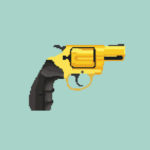 Golden Pistol GIFs - Get the best GIF on GIPHY