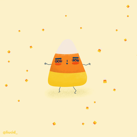 Candy Corn Happy Halloween GIF - Find & Share on GIPHY