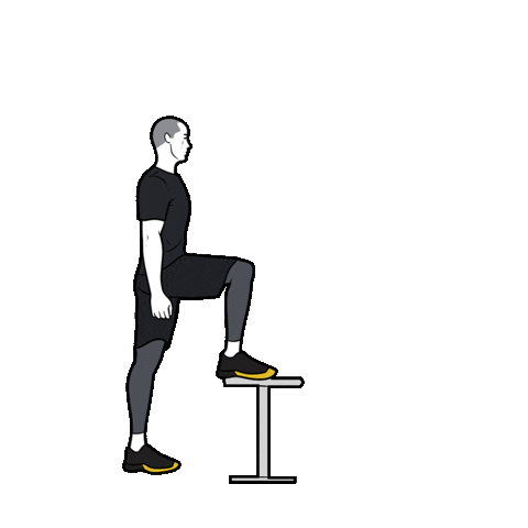 Bodyweighttraining Stepups Sticker by JLFITNESSMIAMI for iOS & Android ...