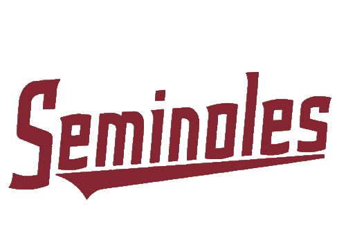 College Athletics Baseball Sticker by Florida State University for iOS ...