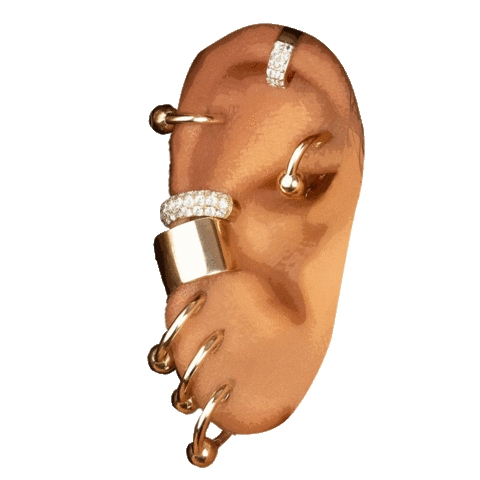 Rainbow Piercing Sticker by Thelastline for iOS & Android | GIPHY