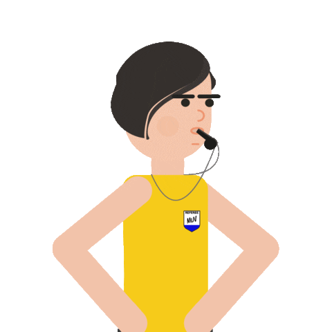 Referee Whistle Sticker by PUSH for iOS & Android | GIPHY