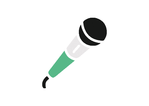 Microphone Microfoon Sticker by Sprekershuys for iOS & Android | GIPHY