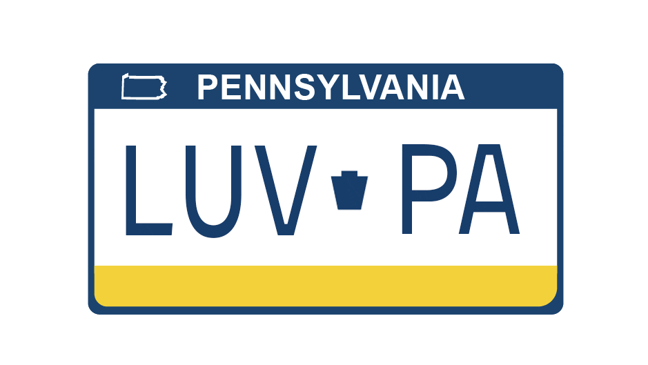 Pennsylvania License Plate Sticker by PA Governor's Office for iOS ...