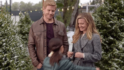 Christmas Time Love GIF by Hallmark Movies & Mysteries - Find & Share ...