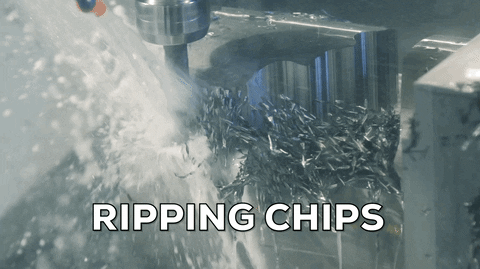Chips Cnc Machining GIF by TITANS of CNC - Find & Share on GIPHY