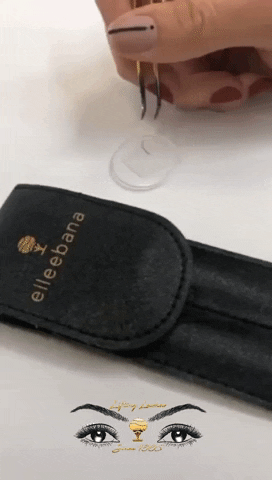 Lash Extensions Volume Lashes GIF by ELLEEBANA - Find & Share on GIPHY