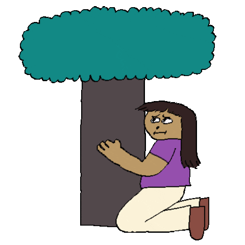 Climate Change Hug Sticker by Andy Gottschalk for iOS & Android | GIPHY