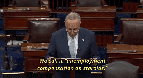 Chuck Schumer Senate GIF - Find & Share on GIPHY