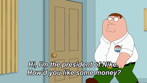 Nike GIF by Family Guy - Find & Share on GIPHY
