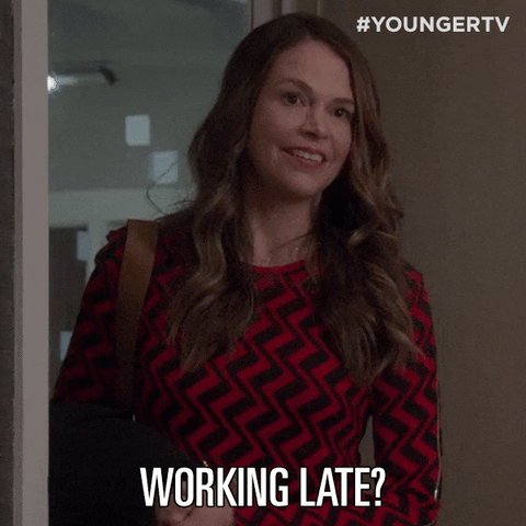 Work Latenight GIF by YoungerTV - Find & Share on GIPHY