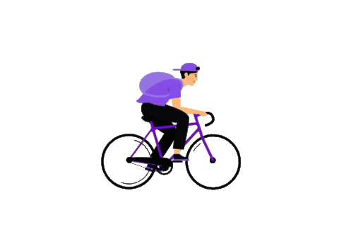 Bike Bicycle Sticker by James Delivery for iOS & Android | GIPHY