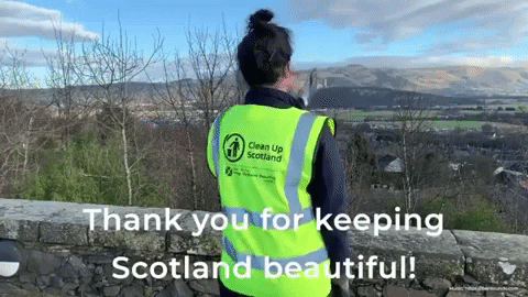 Great British Scotland GIF by Keep Britain Tidy - Find & Share on GIPHY