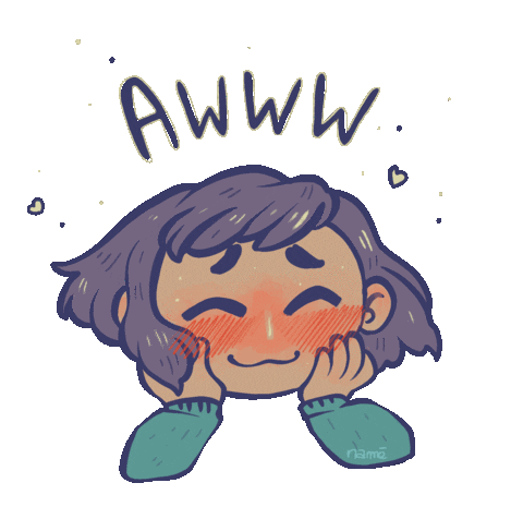 Aww Sticker for iOS & Android | GIPHY
