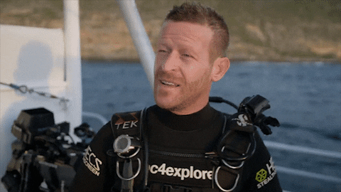 Andrew Mayne Ghost Diver Ghostdiver GIF by Shark Week - Find & Share on ...