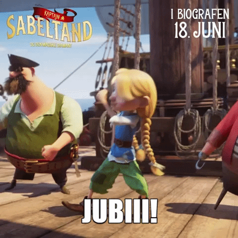 Jubi GIF by Nordisk Film - Vi elsker film - Find & Share on GIPHY