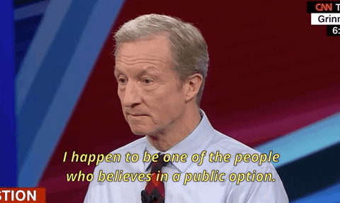 Health Care Tom Steyer GIF - Find & Share on GIPHY
