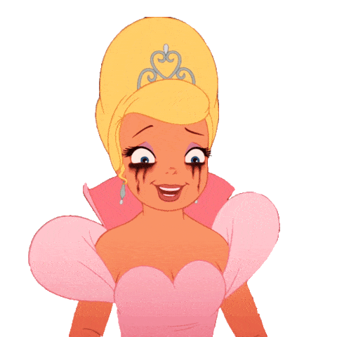 Make Up Reaction Sticker by Disney Europe for iOS & Android | GIPHY