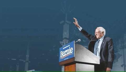 Feel The Bern Bernie 2020 GIF by Bernie Sanders - Find & Share on GIPHY