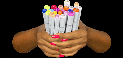 Markers GIF by Dezaina - Find & Share on GIPHY