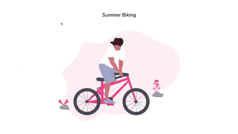 GitHub - arifshariati/css-animation-summer-bike: CSS Animation - SVG ...