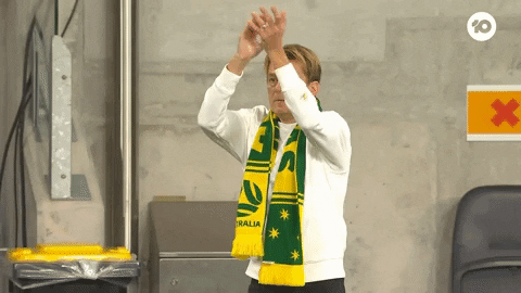 Happy Soccer GIF by Football Australia - Find & Share on GIPHY