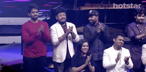 Reality Show Clapping GIF by Hotstar - Find & Share on GIPHY