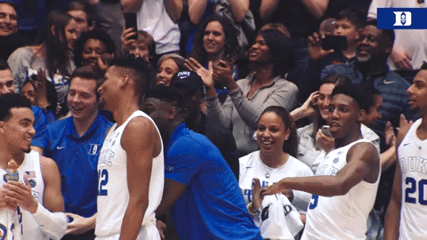 College Basketball Sport GIF by Duke Men's Basketball - Find & Share on ...