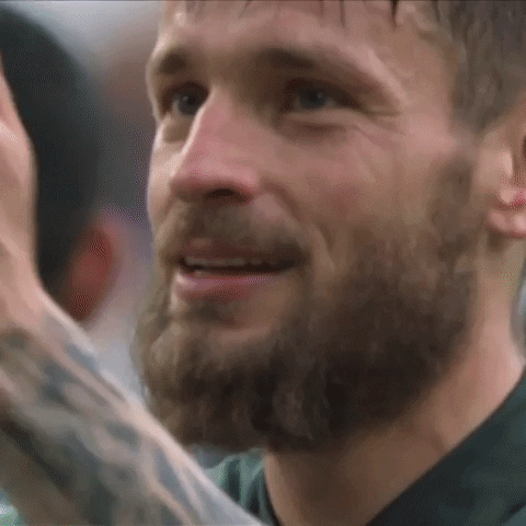 Mathieu Debuchy Applause GIF by AS Saint-Etienne - Find & Share on GIPHY