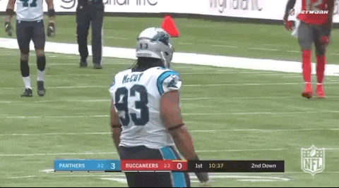 Carolina Panthers Football GIF by NFL - Find & Share on GIPHY
