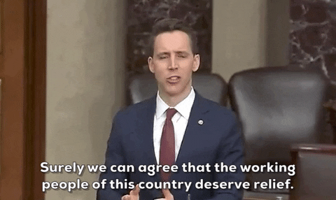 Josh Hawley GIF by GIPHY News - Find & Share on GIPHY