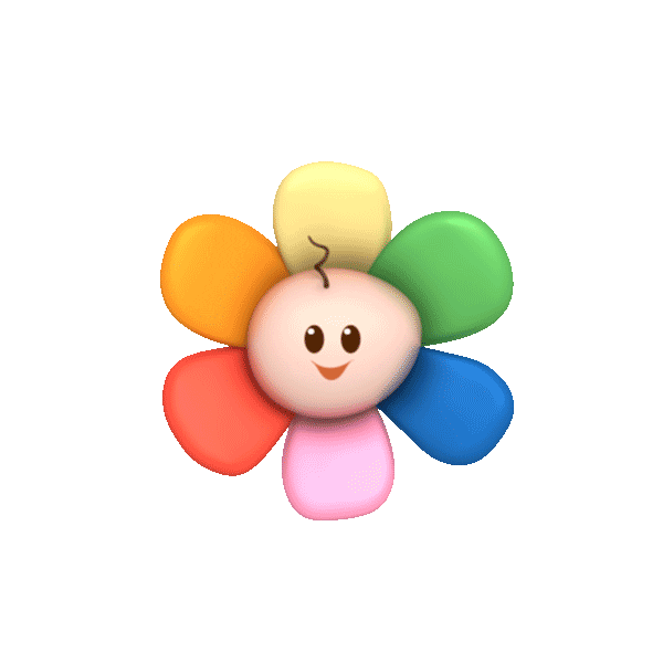 Blossom Hello Sticker by BabyFirst for iOS & Android | GIPHY