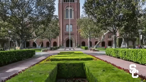 Campus Sc GIF by USC Trojans - Find & Share on GIPHY