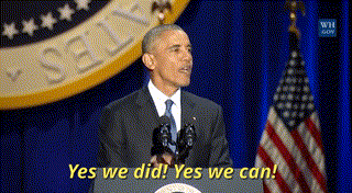 Thank You Obama GIF by The Standing O - Find & Share on GIPHY