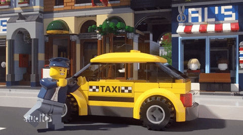 Lego City Taxi GIF by LEGO - Find & Share on GIPHY