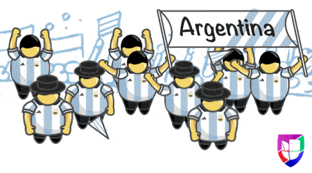 Copa America Argentina GIF by Univision Noticias - Find & Share on GIPHY