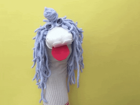 Puppet Idgaf GIF by Hazelnut Blvd - Find & Share on GIPHY