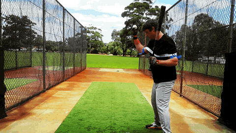 Curveball Hitting Drill GIF by LASER STRAP ℗ ™ - Find & Share on GIPHY