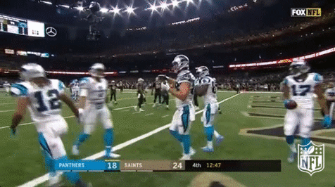 Carolina Panthers Football GIF by NFL - Find & Share on GIPHY