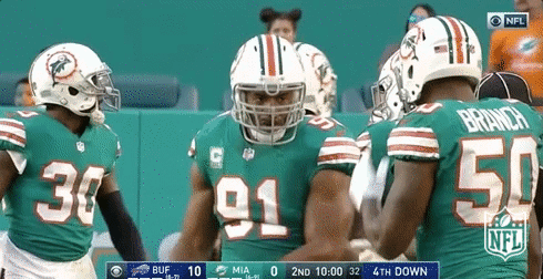 Miami Dolphins Football GIF by NFL - Find & Share on GIPHY