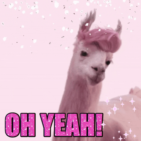 Oh Yeah Glitter GIF by Jules Mumm - Find & Share on GIPHY