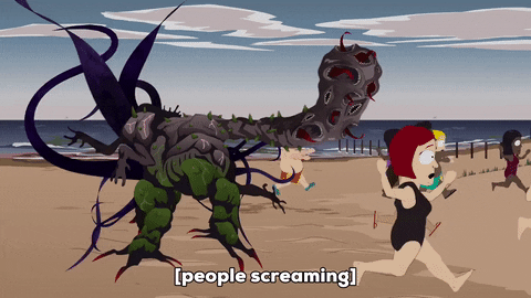 Monster Screaming GIF by South Park - Find & Share on GIPHY
